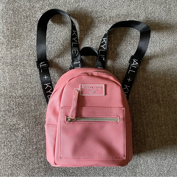 Kendall & Kylie | Bags | Kendall Kylie Pink Miniature Backpack Purse ...